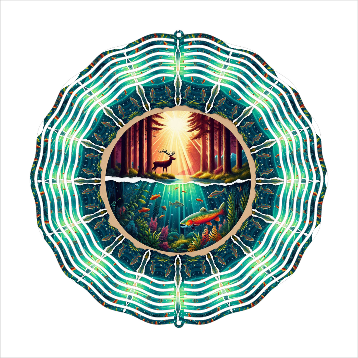 Outdoor Life - Wind Spinner - Sublimation Transfers – Sticky Fingers ...