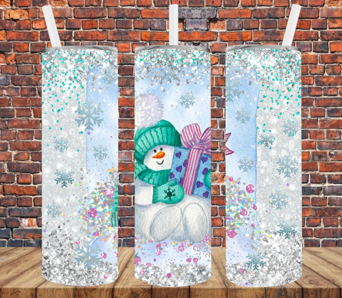 Snowman - Tumbler Wrap Sublimation Transfers – Sticky Fingers Vinyl ...